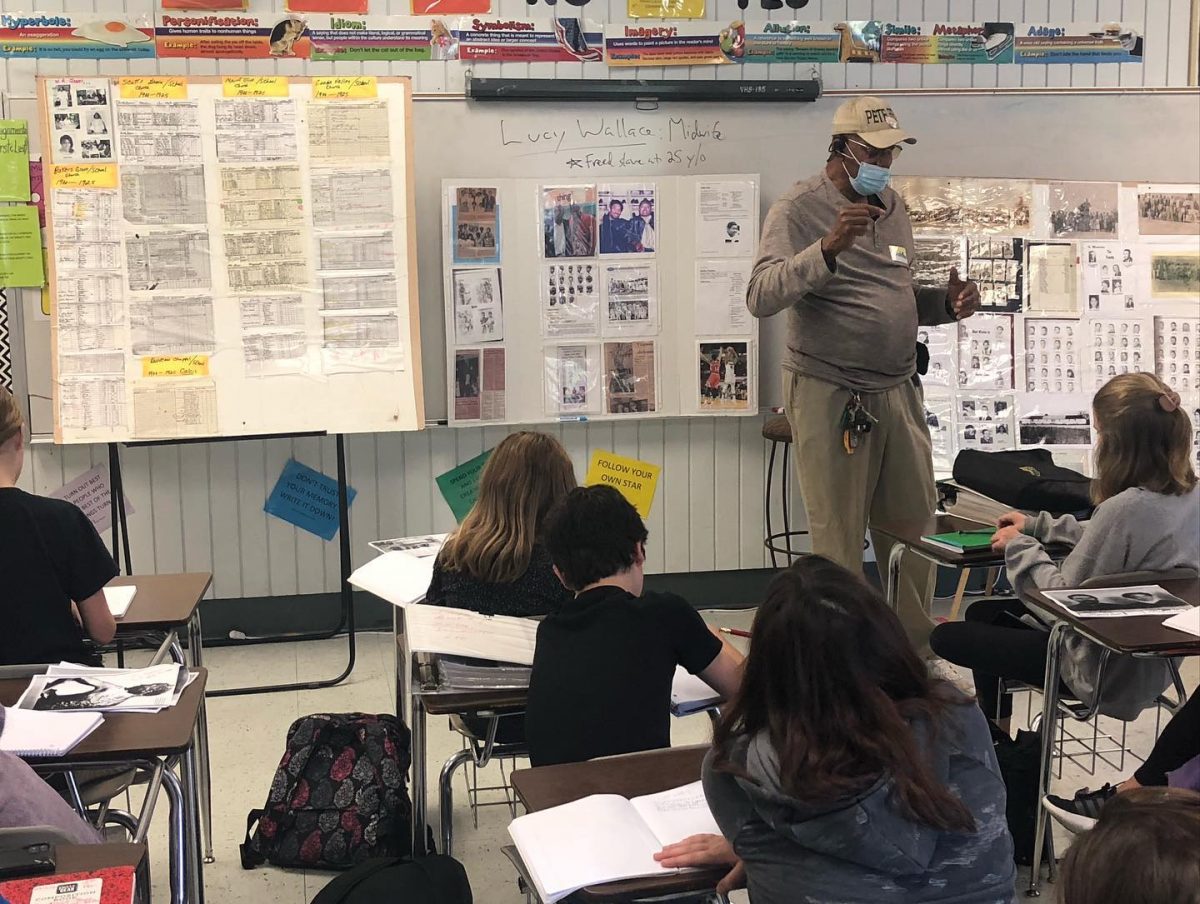 Mr. Peter Datcher visits WOS class at Vincent Middle-High School ...