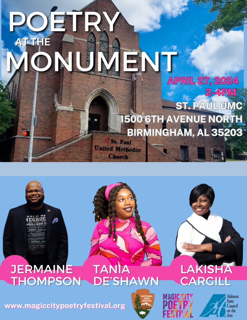 Magic City Poetry Festival: Poetry at the Monument – Alabama Writers' Forum