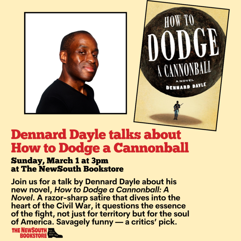 Dennard Dayle talks about “How to Dodge a Cannonball” – Alabama Writers ...
